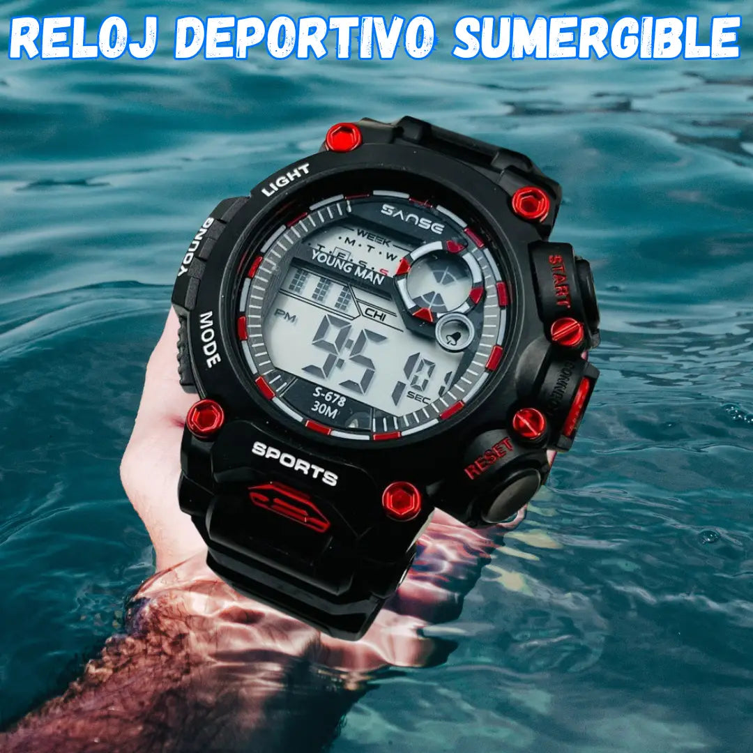 Reloj Deportivo Sumergible® - Durabilidad y rendimiento – Tienda Cosmos